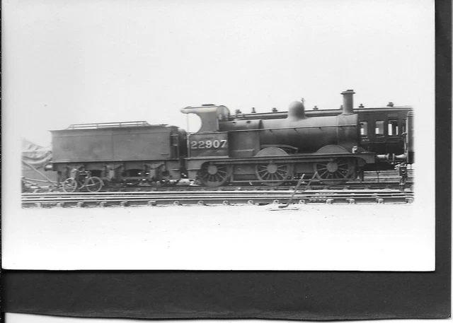 LMSR EX MIDLAND Railway - Class 2F 0-6-0 - No.22907 - Vintage Image ...