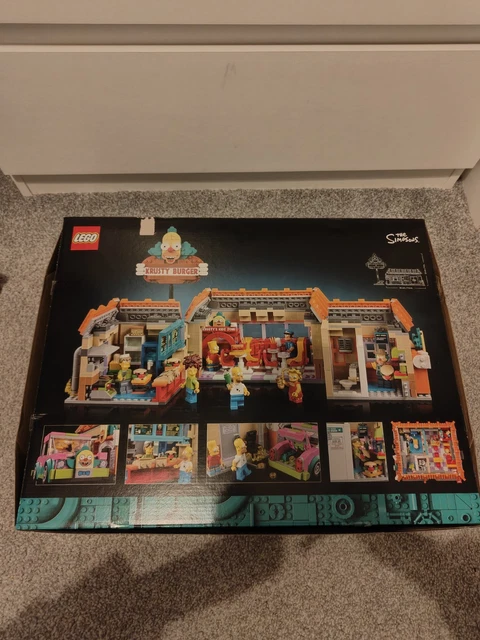 LEGO SIMPSONS KRUSTY Burger Building Set 10352 £140.00 - PicClick UK