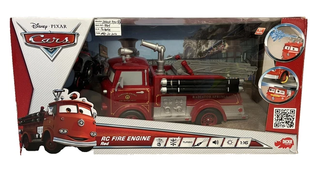 DISNEY PIXAR CARS Radio Controlled Turbo RC Fire Engine £69.99 ...