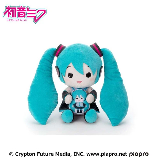 VOCALOID HATSUNE MIKU with Mini Miku Sega Plush 22cm £38.00 - PicClick UK