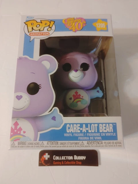 FUNKO POP! ANIMATION 1205 Care Bears Care-A-Lot Bear Care A Lot 40th ...