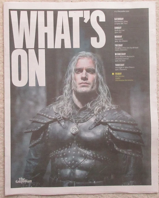 THE WITCHER – Henry Cavill - Emily in Paris - What’s On – 11 December ...