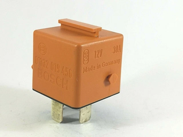 BMW MULTI-USAGE ORANGE Bosch Relay 4 Broches 12V 30A 0332019456 1378238 ...