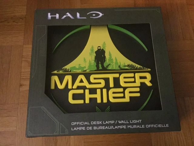 NUMSKULL OFFICIAL HALO Master Chief Desk / Wall Lamp Light $9.99 ...