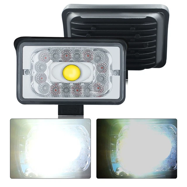 VISIBILITÉ AMÉLIORÉE AVEC phare de voiture DEL lumière de travail pour la co EUR 31,90 - PicClick FR