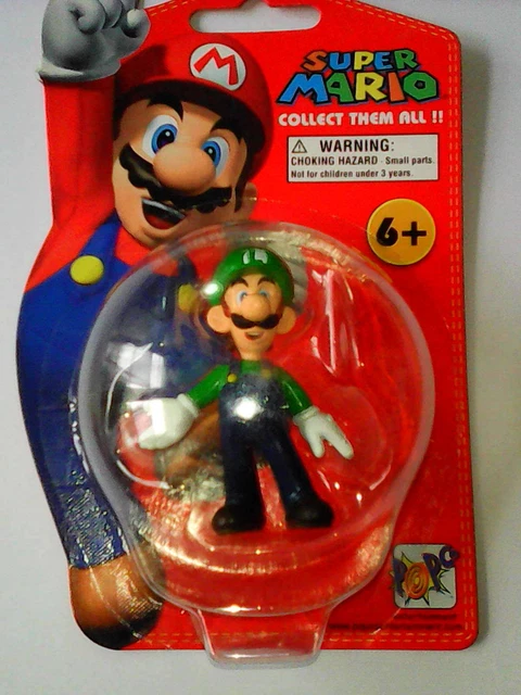 FIGURINE SUPER MARIO Bros Luigi Popco 2007 Nintendo CORGI EUR 12,00 ...
