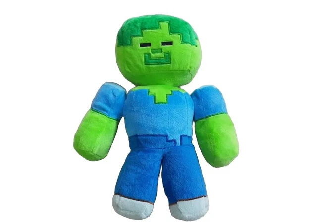 ZOMBIE STEVE MINECRAFT 12inch plush toy £15.00 - PicClick UK
