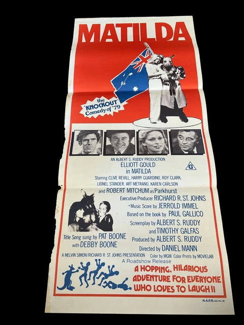 ORIGINAL DAY BILL Movie Poster- Australian Matilda Gould Revill ...