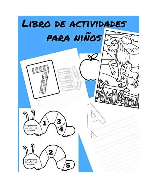 LIBRO DE ACTIVIDADES Para Niños: Libro para aprender el alfabeto y los ... LIBRO DE ACTIVIDADES Para Niños: Libro para aprender el alfabeto y los ...