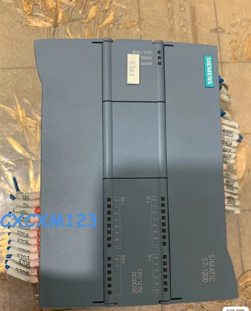 SIEMENS SIMATIC S7-1200, CPU 1215C, compact CPU, DC/DC/DC 6ES7215-1AG40-0XB0 # EUR 269,21 ...