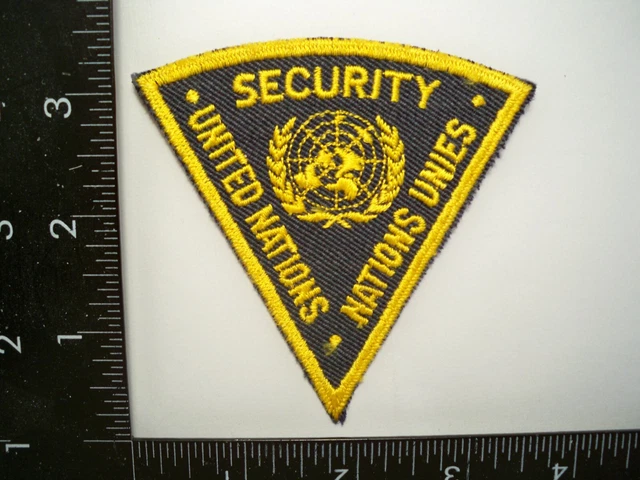 FEDERAL UNITED NATIONS UN Security Patch Var. New York City NYC HQs ...