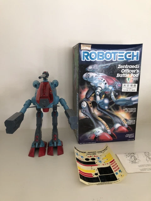 [RARE] ROBOTECH/MACROSS ZENTRAEDI Officers Glaug Battle Pod 1985 EUR ...