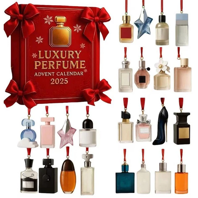 2025 LUXURY PERFUME Advent Calendar 24 Day Perfume Countdown Gifts ...