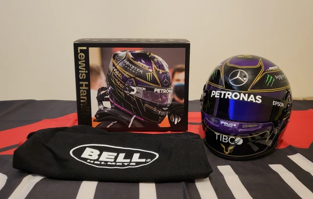 LEWIS HAMILTON 1/2 Helmet Special Edition -Mercedes AMG Petronas- Abu ...