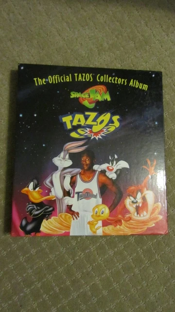 OFFICIAL TAZO COLLECTORS Album Space Jam Tazos with 79 of 80 Tazos $64. ...