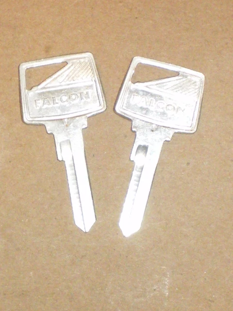 NOS PAIR OF 1965-66 Ford Falcon Ignition Switch Key Blanks C5Dz6222053A ...