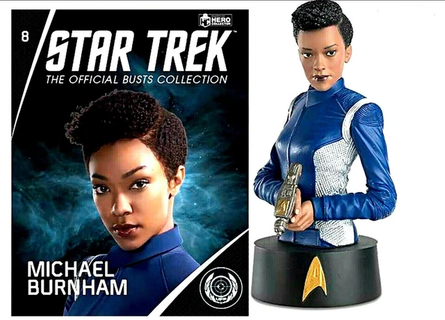 STAR TREK DISCOVERY BUST #8 in BOX & MAGAZINE MICHAEL BURNHAM EAGLEMOSS ...