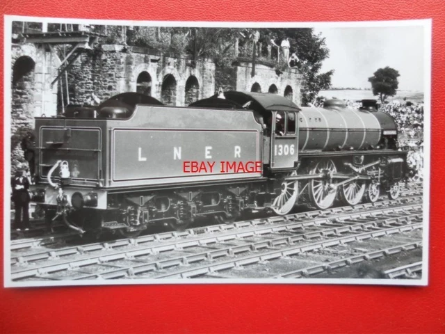 PHOTO LNER Thompson Class B1 4-6-0 Loco No (6)1306 Mayflower £3.00 ...