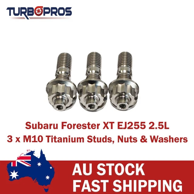 TITANIUM TURBO CHARGER Stud Kit For Subaru Forester XT EJ255 2.5L EUR ...