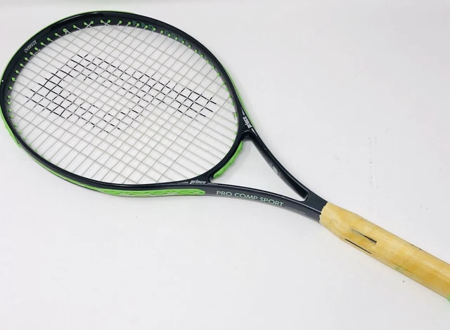 PRINCE PRO COMP Wide Body Tennis Racket Racquet Grip Size 4 3/8 $19.95 ...