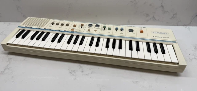 CASIO CASIOTONE MT-45 Keyboard Synthesizer - 1980s - drum machine Vintage £59.99 - PicClick UK
