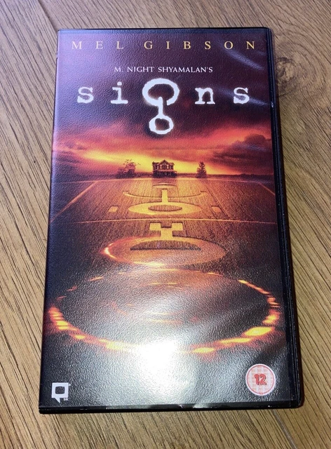SIGNS (VHS VIDEO Tape) Mel Gibson *NEW & SEALED* £5.99 - PicClick UK