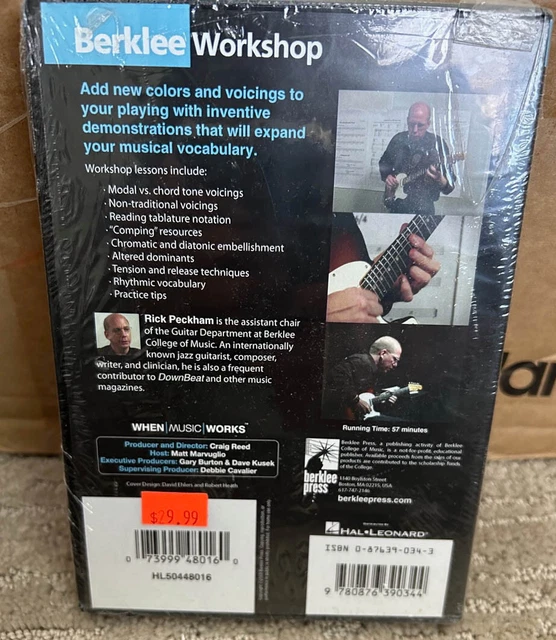 JAZZ GUITAR TECHNIQUES Modal Voicings Rick Peckham Berklee Workshop ...