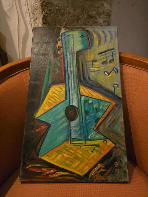 TABLEAU NATURE MORTE huile sur toile signé EUR 100,00 - PicClick FR