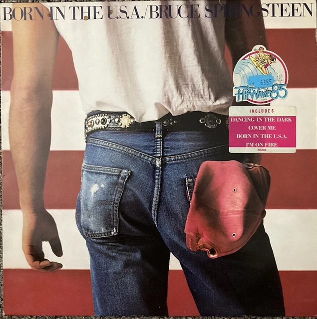 BRUCE SPRINGSTEEN BORN In The Usa Original Vinyl Lp Cbs Records Cbs ...