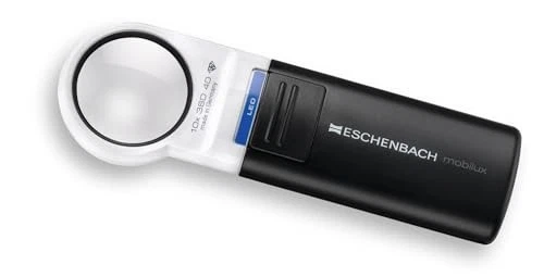 ESCHENBACH 1511-10 HAND-HELD loupe Mobilux 10 times magnification £85. ...