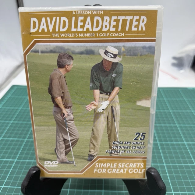 DVD GOLF DAVID Leadbetter Lesson Coach PAL Brand New & Sealed £7.93 ...