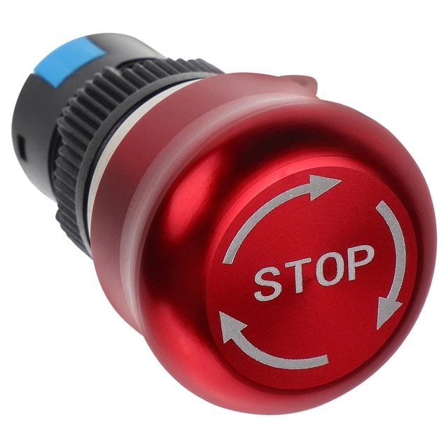 EMERGENCY STOP PUSH Button Switch Emergency Stop Switch Stop Button Emergency £7.58 - PicClick UK