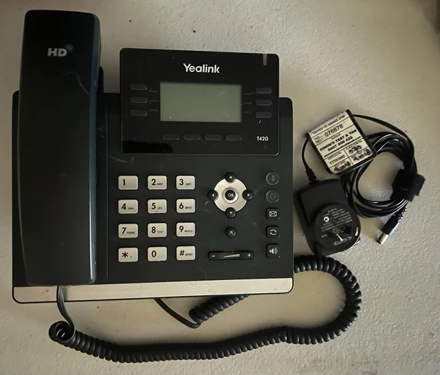 YEALINK SIP-T42G GIGABIT IP Phone. $39.00 - PicClick AU