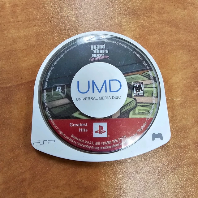 GRAND THEFT AUTO Vice City Stories PSP Sony UMD Disc Only GTA Loose ...