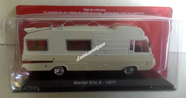 CAMPING CAR N° 5 Maillet Eric 3 sur Peugeot J 7 1977 1/43ème EUR 19,90 ...
