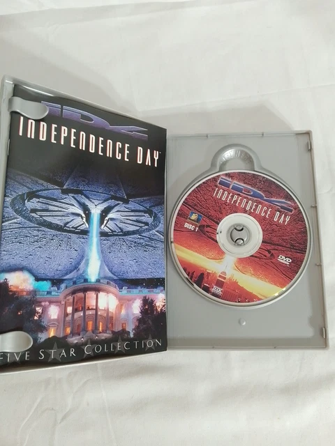 INDEPENDENCE DAY (DVD, 2000, 2-Disc Set, Five Star Collection) Region 1 ...