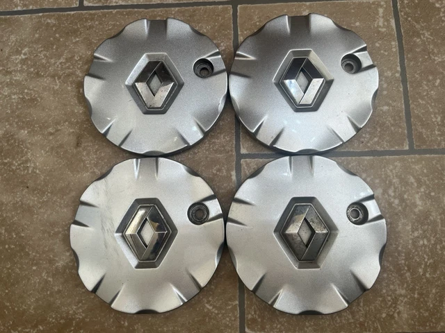 X4 RENAULT CLIO Alloy Wheel Centre Caps Set Genuine (MAHONIA) £20.00 ...