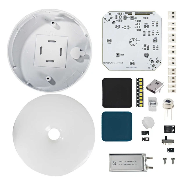 DIY HUMAN BODY Sensing LED Light Kit Motion Sensor Lights DIY ...