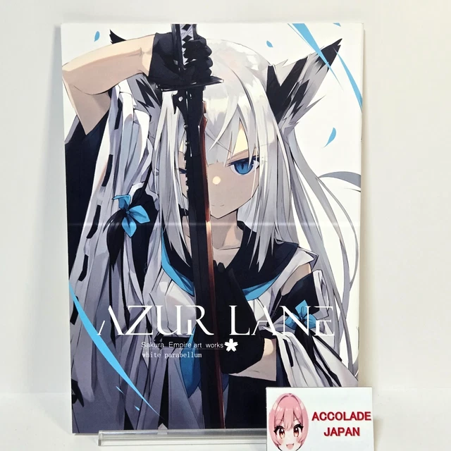 AZUR LANE SAKURA Empire Art Book Mito Nagishiro White Parabellum B5 C96 ...