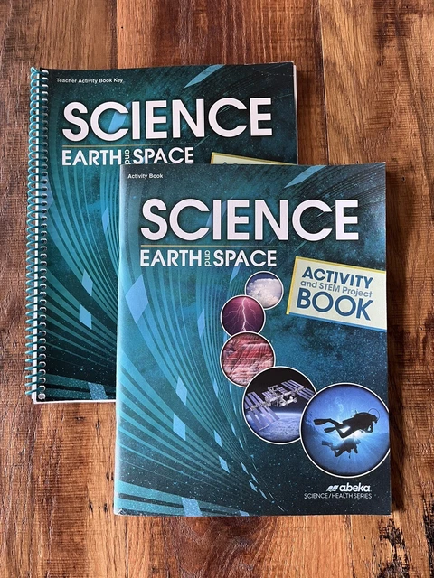 ABEKA 8TH GRADE Science Earth & Space Teacher Activity STEM Book Key ...