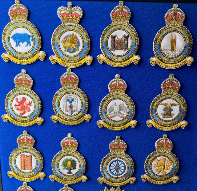 RAF ROYAL AIR Force Station Embroidered Patch Badges - MOD LICENSED £10 ...