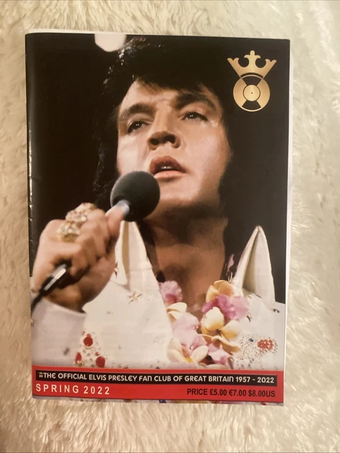 THE OFFICIAL ELVIS Presley Fan Club Magazine Of Great Britain Spring ...