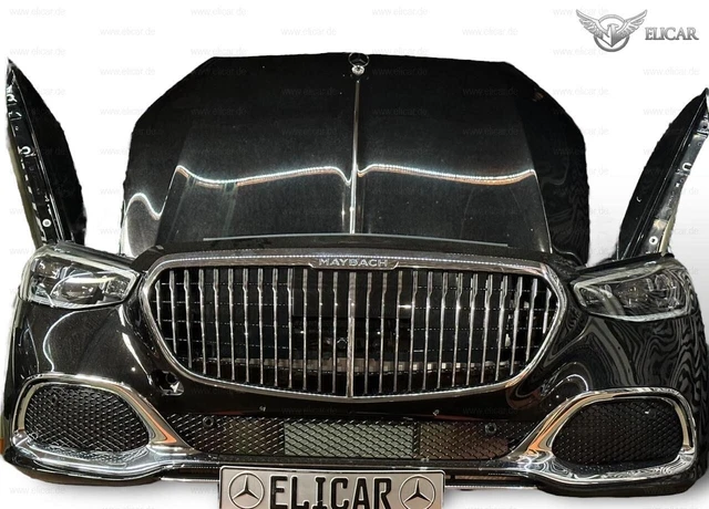 ORIGINAL MERCEDES VORBAU kompl. Haube Stoßfänger S-Klasse W223 MAYBACH ...