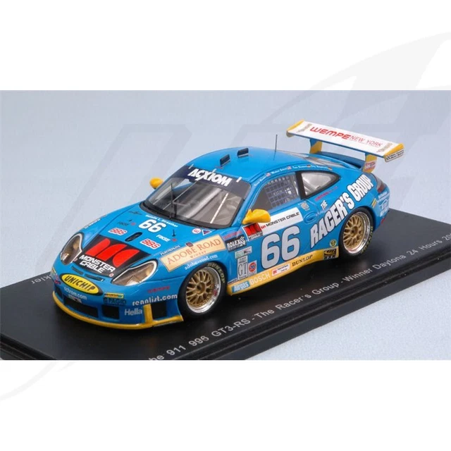 [FR] SPARK MODEL PORSCHE 911 GT3 RS N.66 WINN.24H DAYT.2003 BERGMEISTER ...
