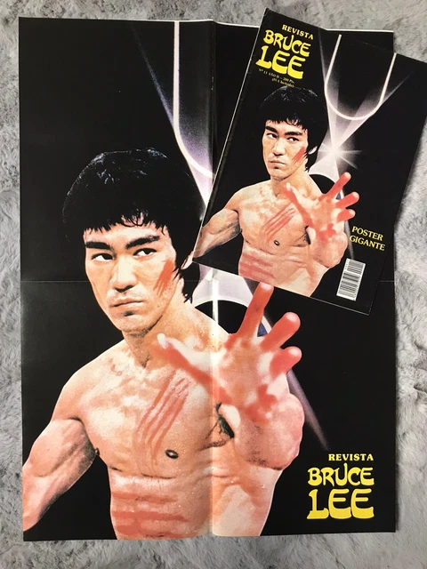 BRUCE LEE REVISTA Issue 11 Magazine With Poster 1980s £29.99 - PicClick UK