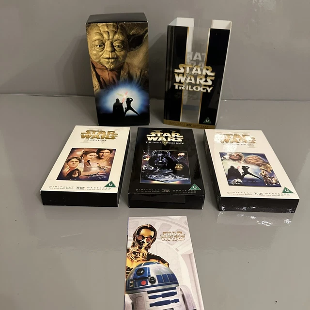STAR WARS TRILOGY VHS Special Edition Remastered THX Box Set Video £5. ...