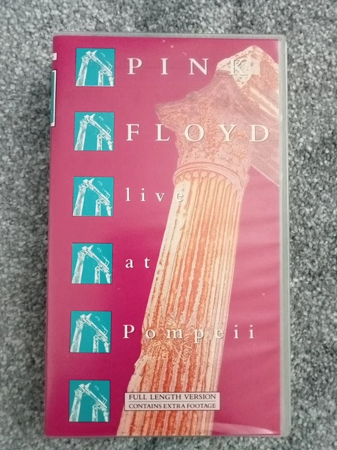 PINK FLOYD - Live At Pompeii (VHS/S, 1994) £8.00 - PicClick UK