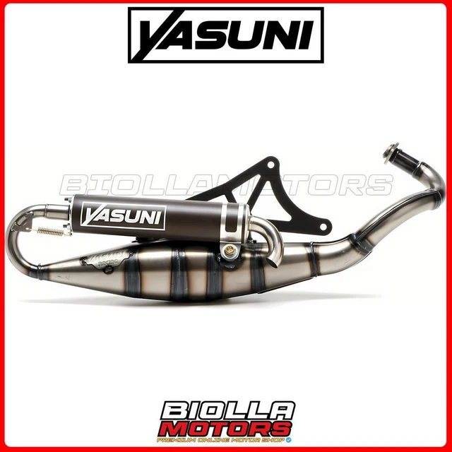 TUB420B MARMITTA YASUNI R Black Vespa Sprint 50Cc 2 Tempi Ac Ab 14 ...