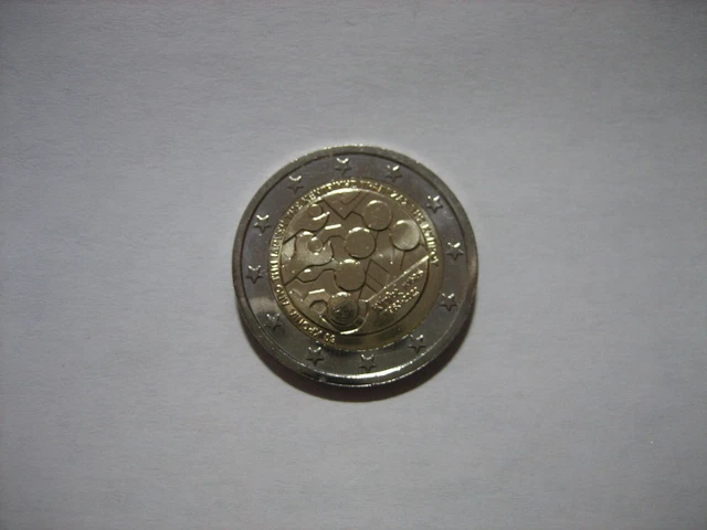 2 Euro Chypre 2023 Création De La Banque Centrale De Chypre Unc