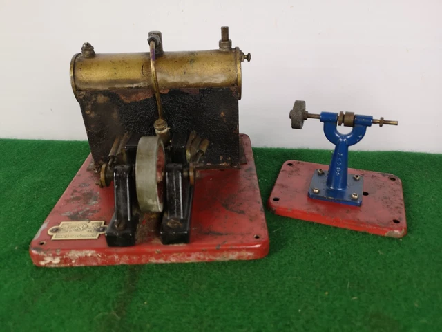VINTAGE LIVE STEAM Engine Model " Major" Made By SEL plus lathe £40.00 ...